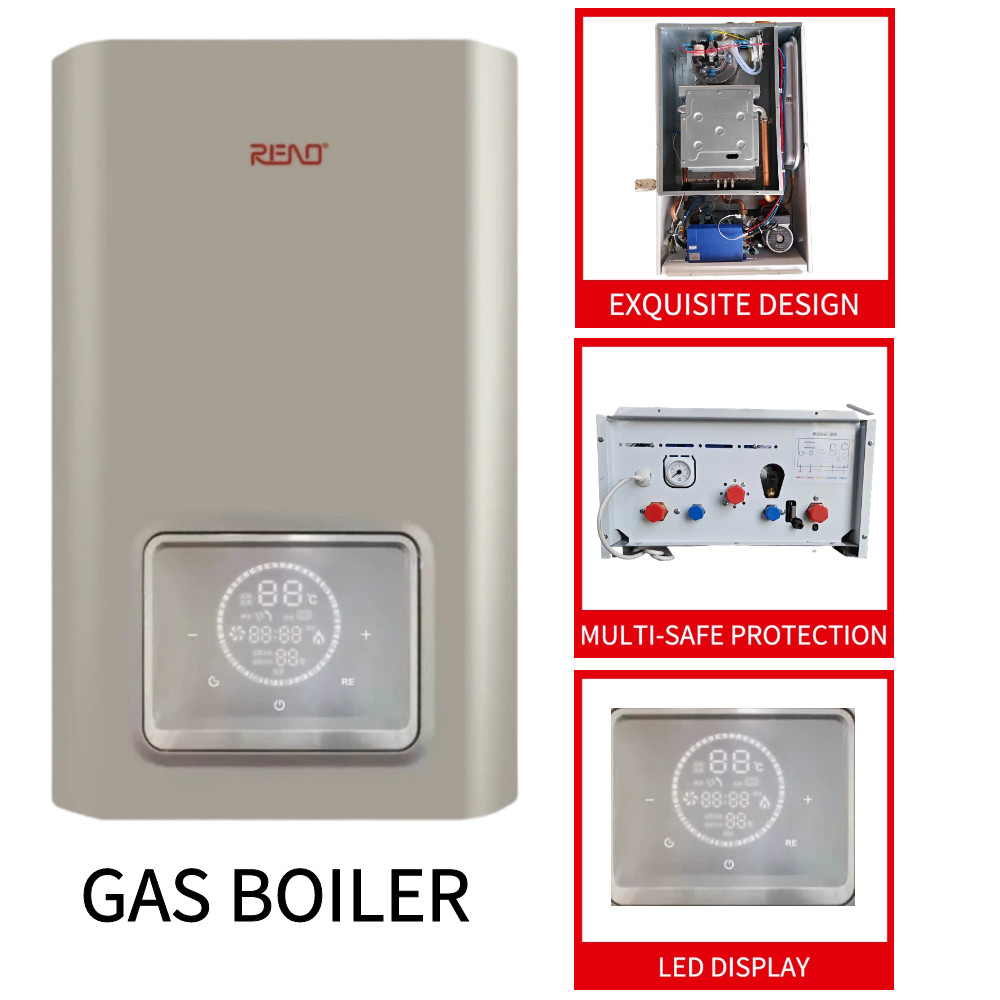 3C Wall Hanging Gas Furnace Golden Shell Wall Mounted Water Heater Dual ...